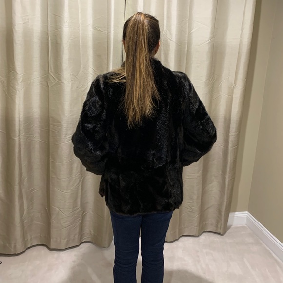 Central Park Zoo | Jackets & Coats | Vintage Faux Mink Fur Jacket By ...